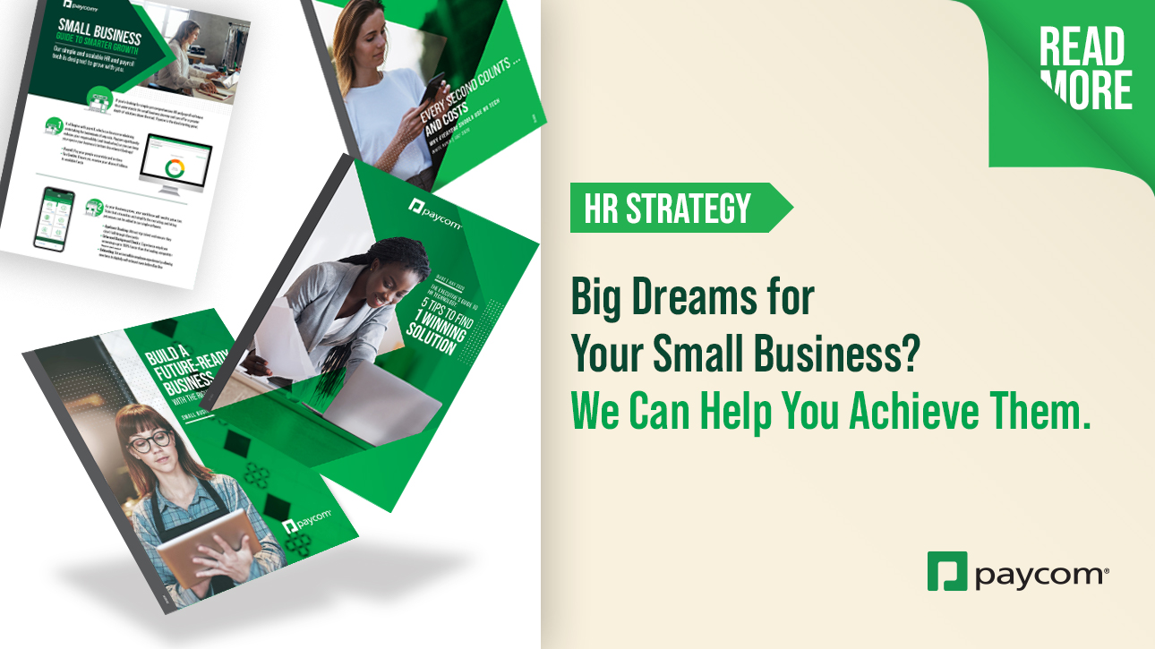 Small Business Toolkit | Paycom