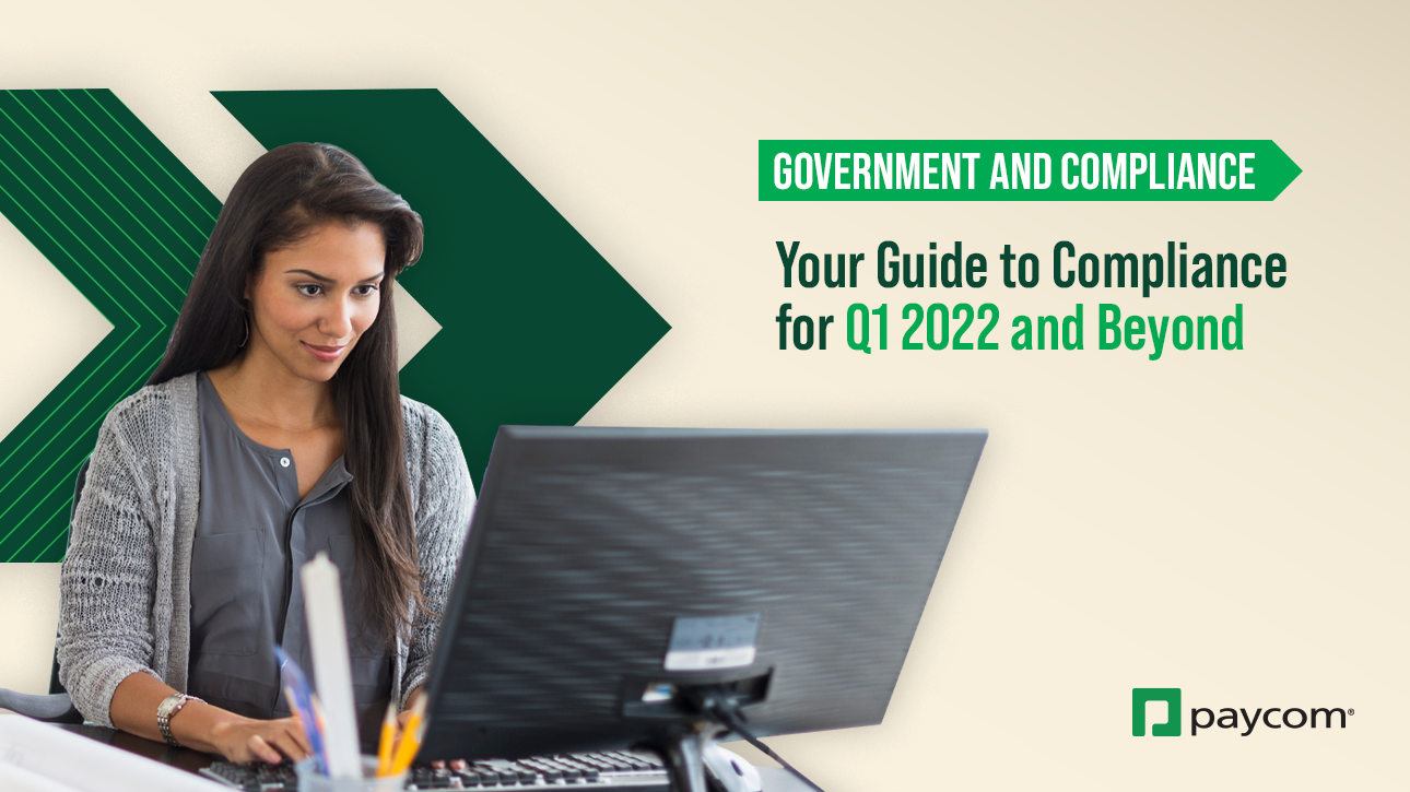 What’s New in Compliance for Q1 2022 | Paycom