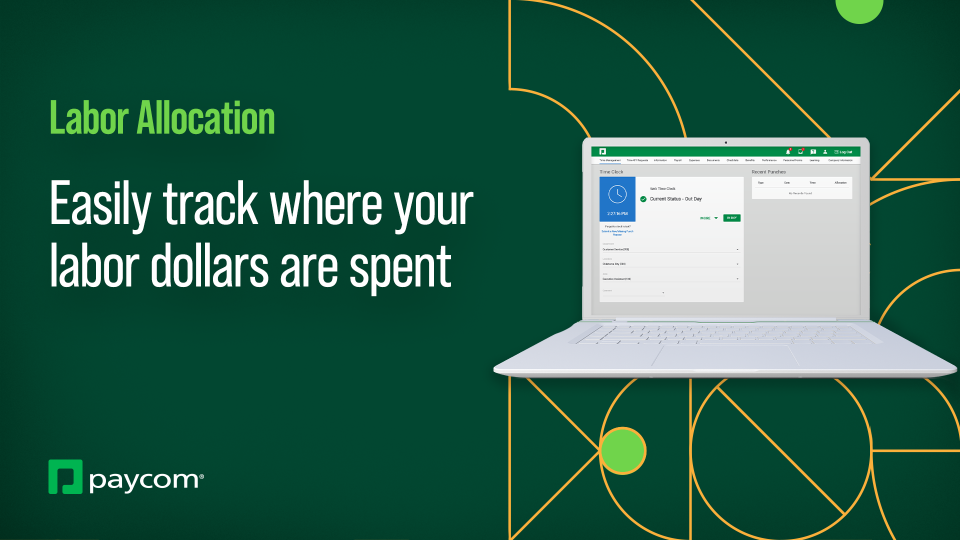 Labor Allocation Software | Paycom