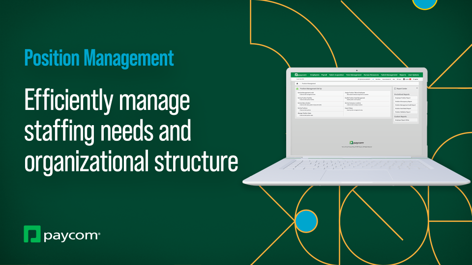 Position Management Software | Paycom